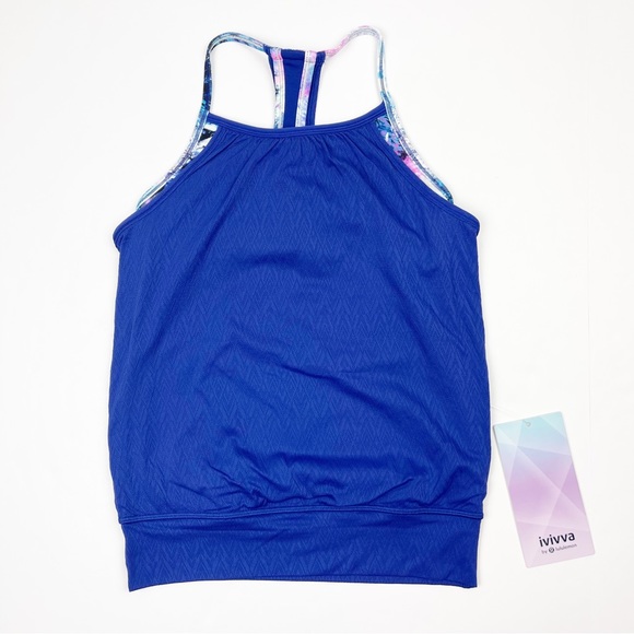 Ivivva | Shirts & Tops | Nwt Ivivva Purple Double Dutch Tank 8 | Poshmark